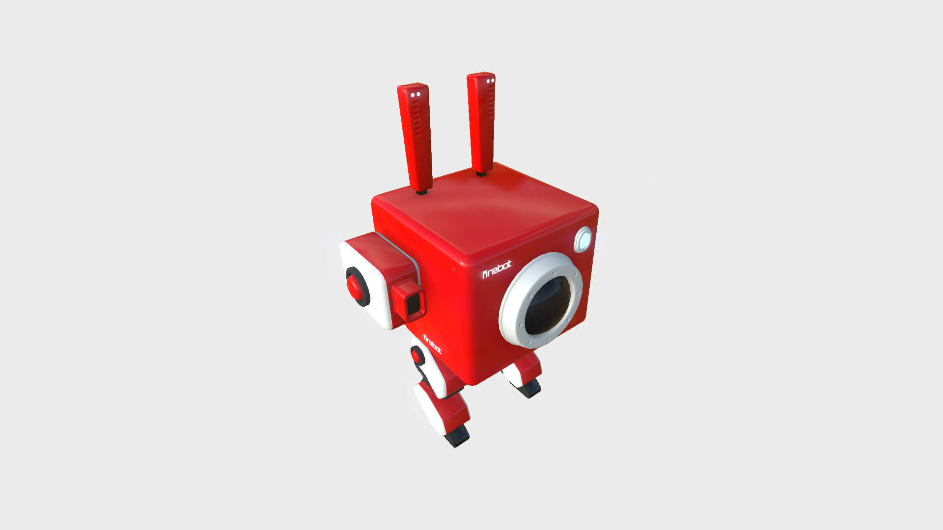 Sci-Fi Robot Model C 09 - Firebot by gsommer