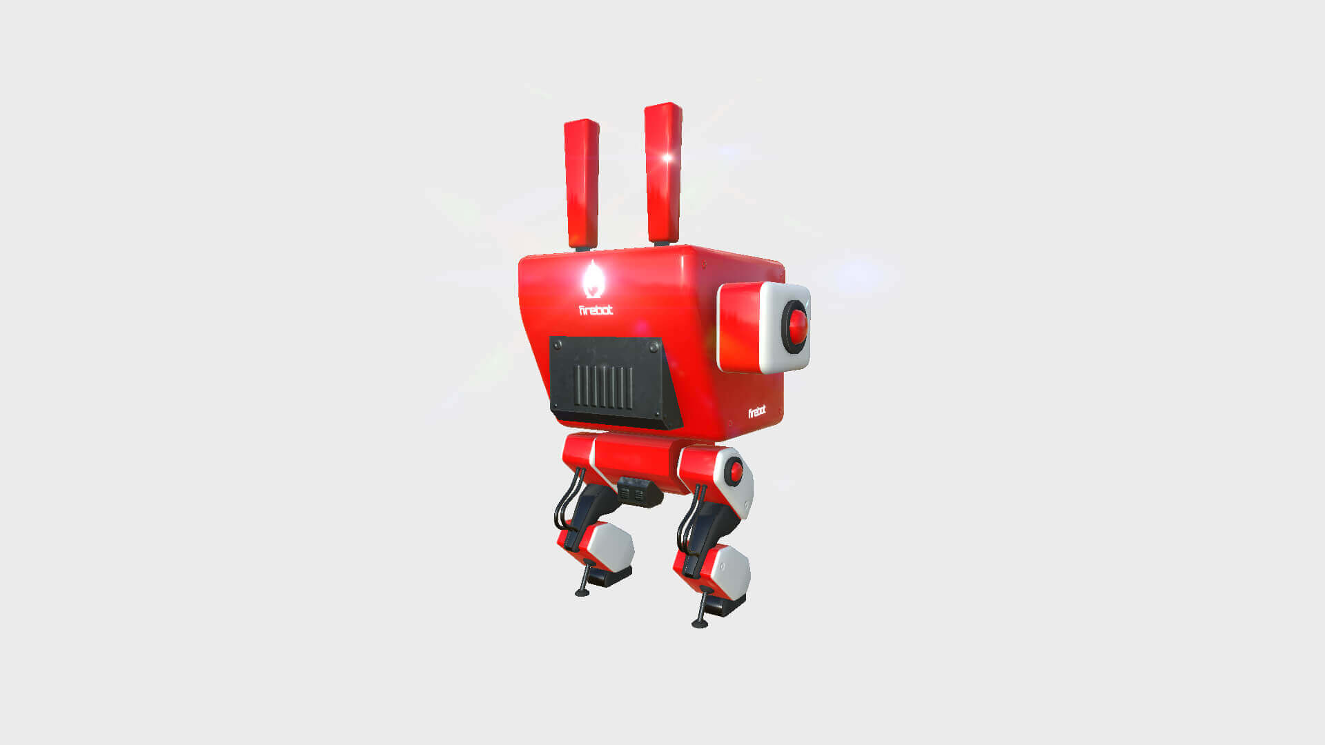 Sci-Fi Robot Model C 09 - Firebot by gsommer