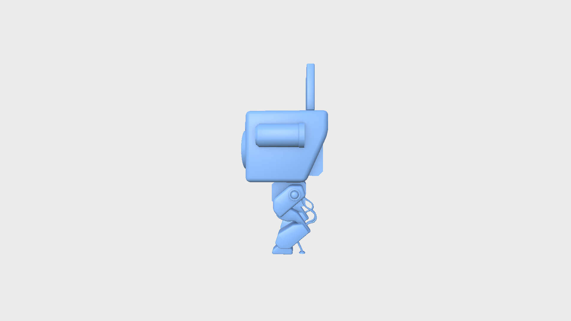 Sci-Fi Robot Model C 09 - Firebot by gsommer