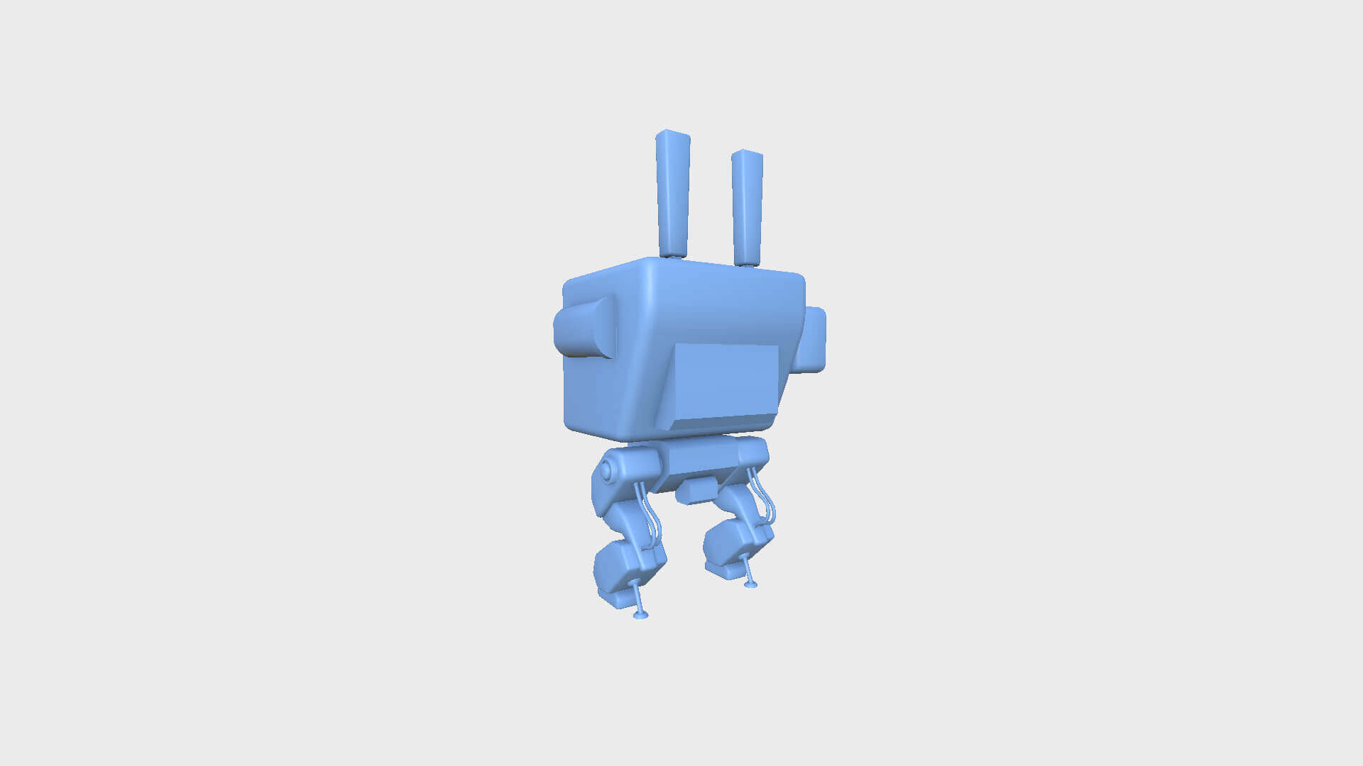 Sci-Fi Robot Model C 09 - Firebot by gsommer