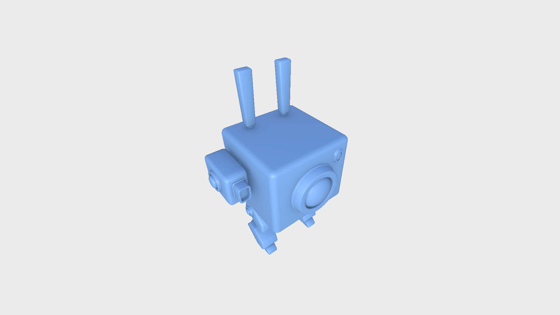 Sci-Fi Robot Model C 09 - Firebot by gsommer