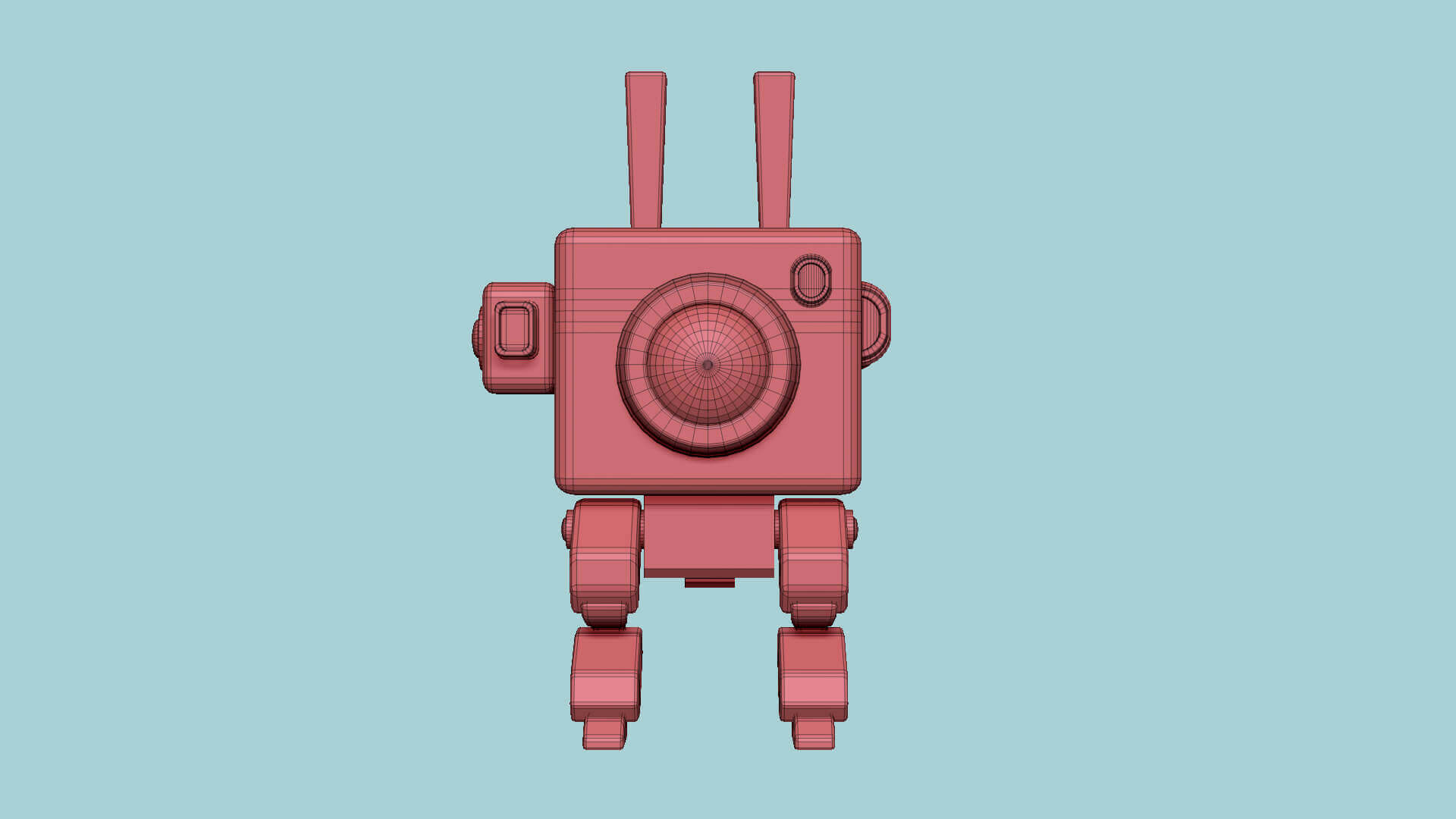 Sci-Fi Robot Model C 10 - Police by gsommer