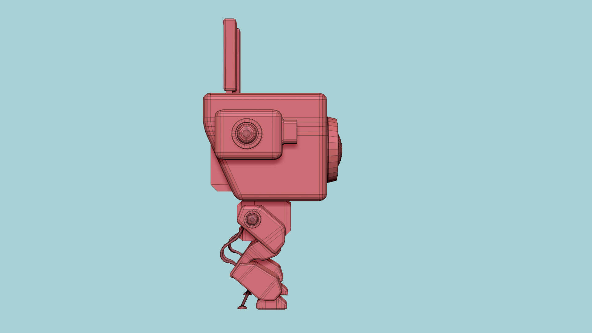 Sci-Fi Robot Model C 10 - Police by gsommer