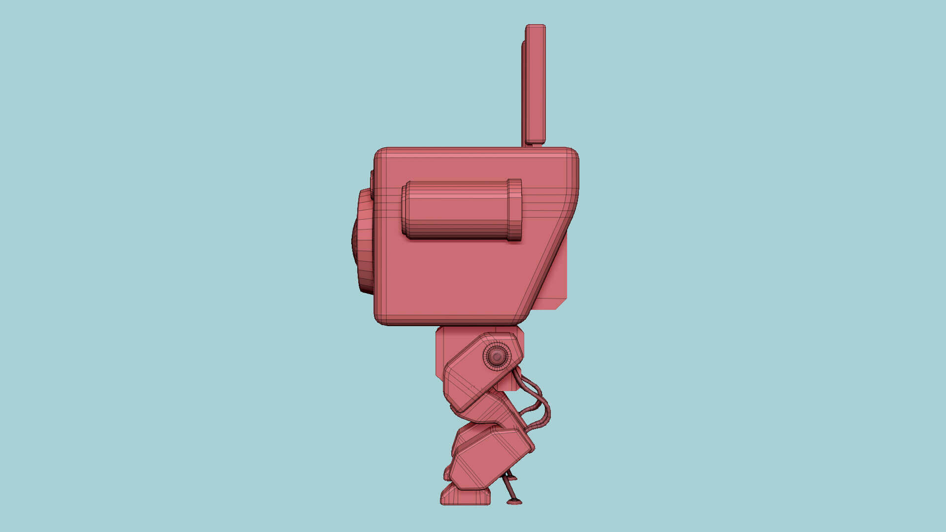 Sci-Fi Robot Model C 10 - Police by gsommer