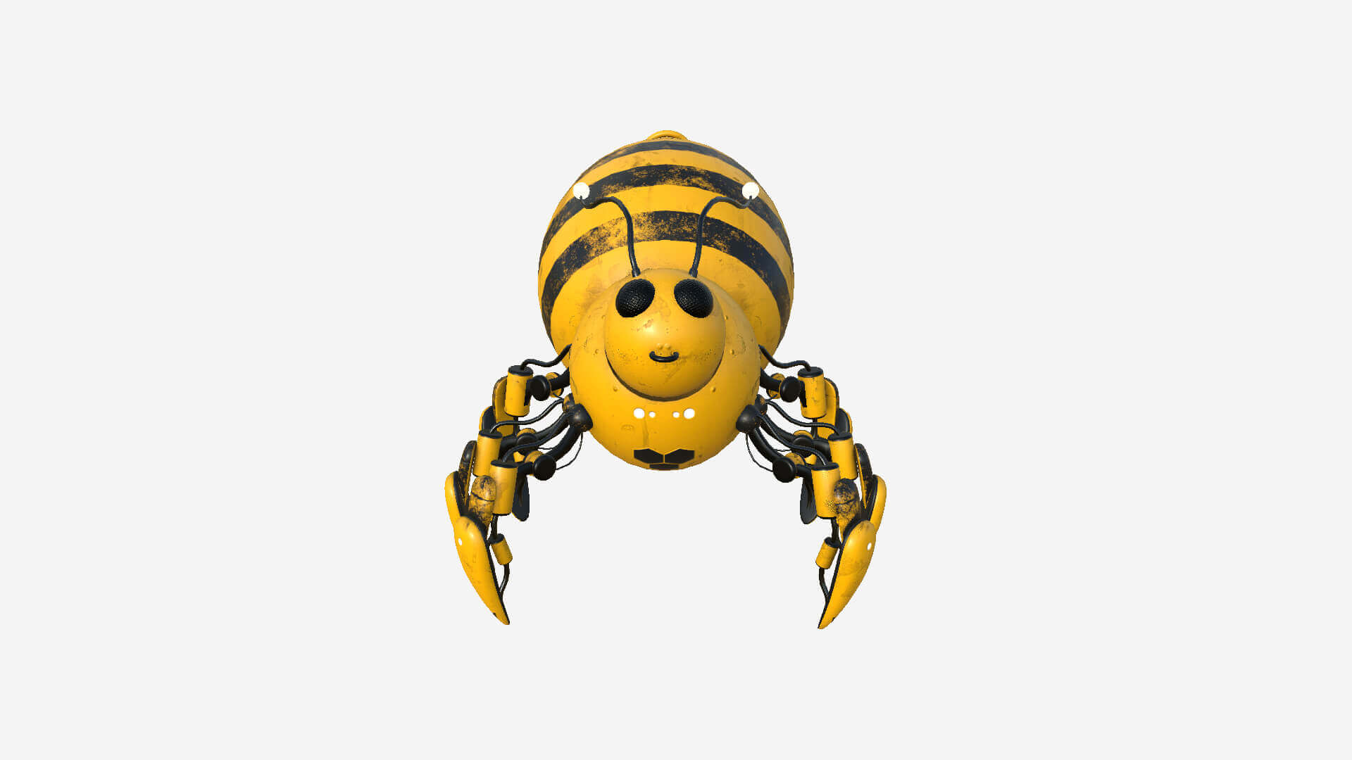 Sci-Fi Robot Model E 01 - Bee Color by gsommer