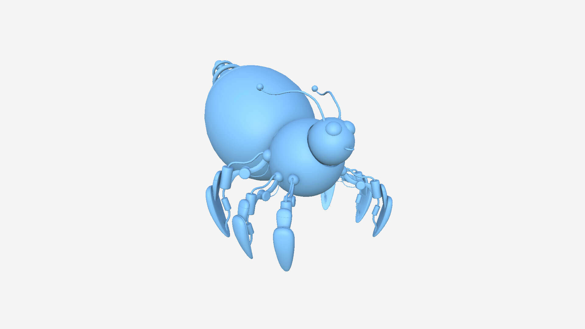 Sci-Fi Robot Model E 01 - Bee Color by gsommer