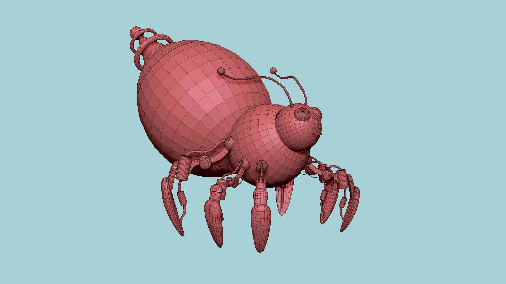 Sci-Fi Robot Model E 01 - Bee Color by gsommer