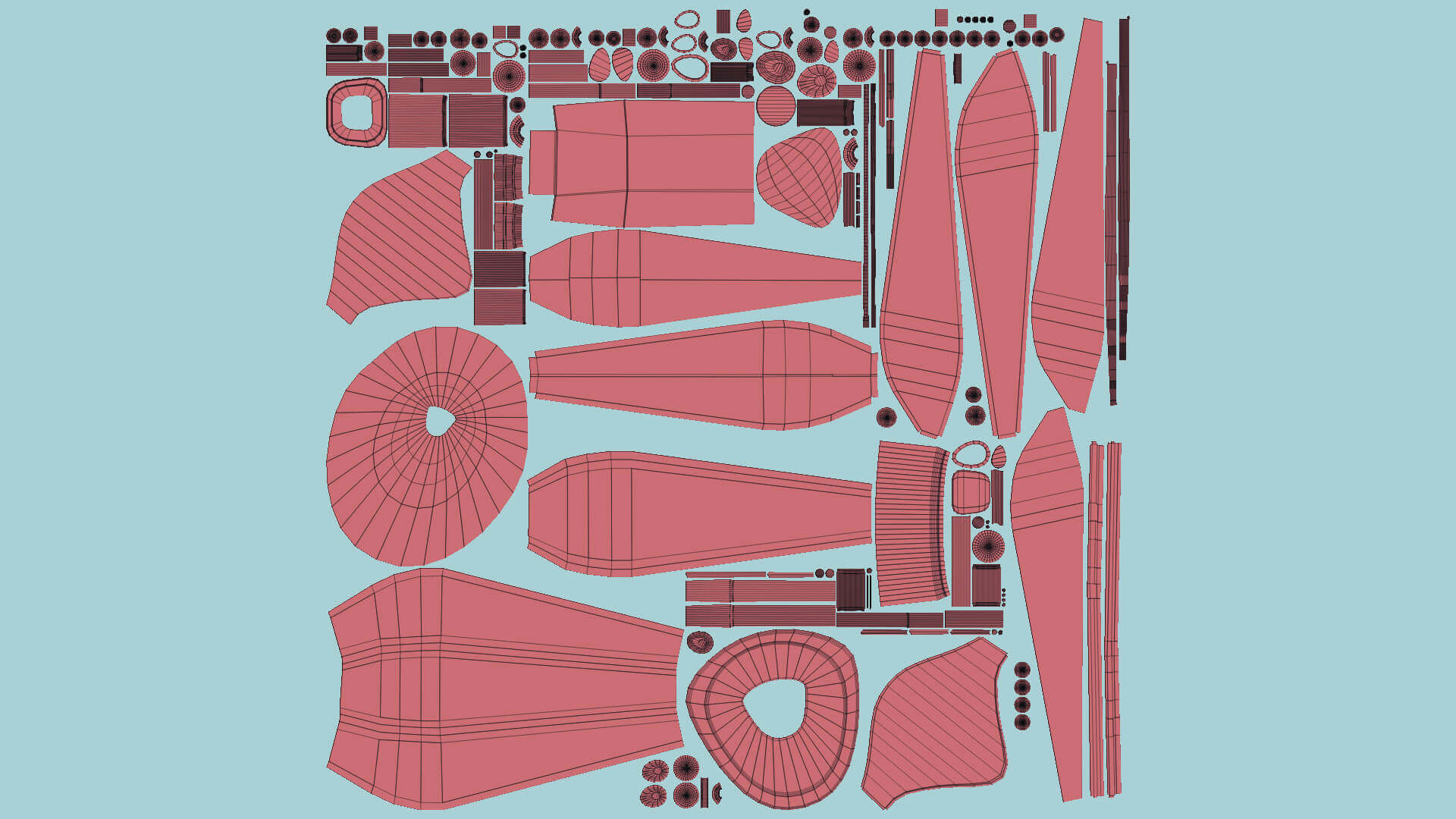 Sci-Fi Robot Model F 02 - Dark Steel by gsommer