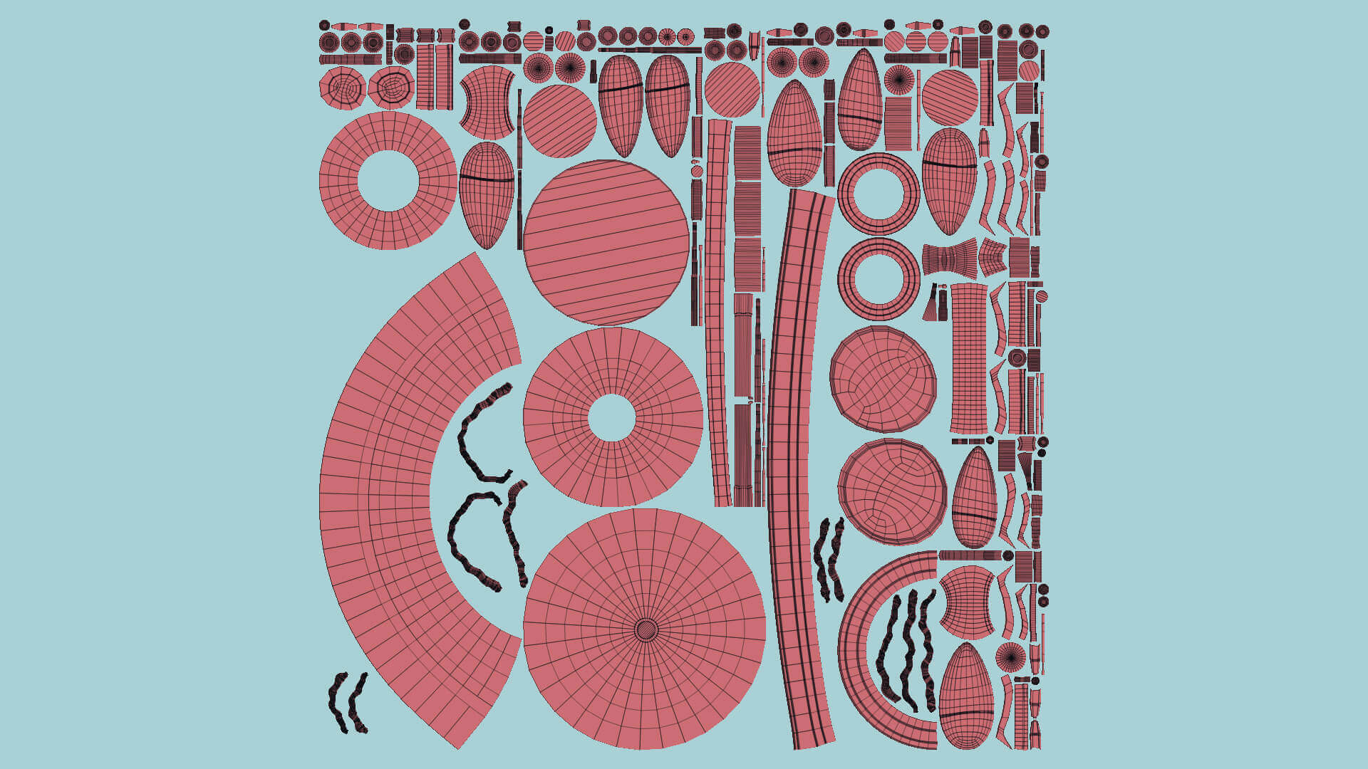 Sci-Fi Robot Model G 02 - White and Blue by gsommer