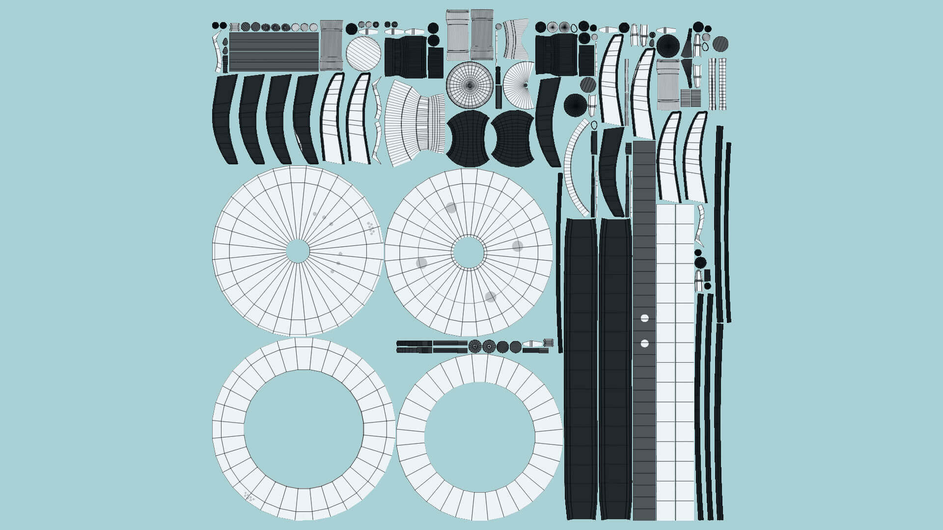 Sci-Fi Robot Model I 08 - Aluminum by gsommer