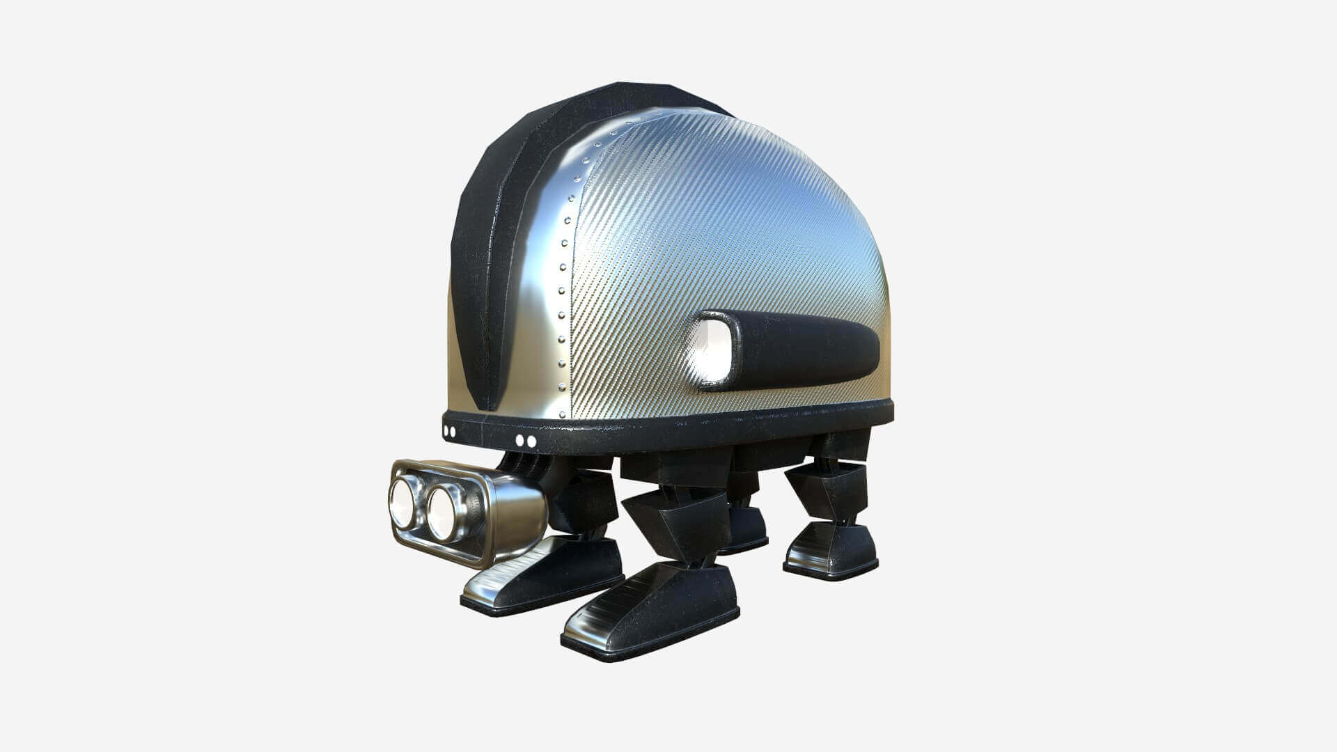 Sci Fi Robot Model J 09 Aluminum By Gsommer