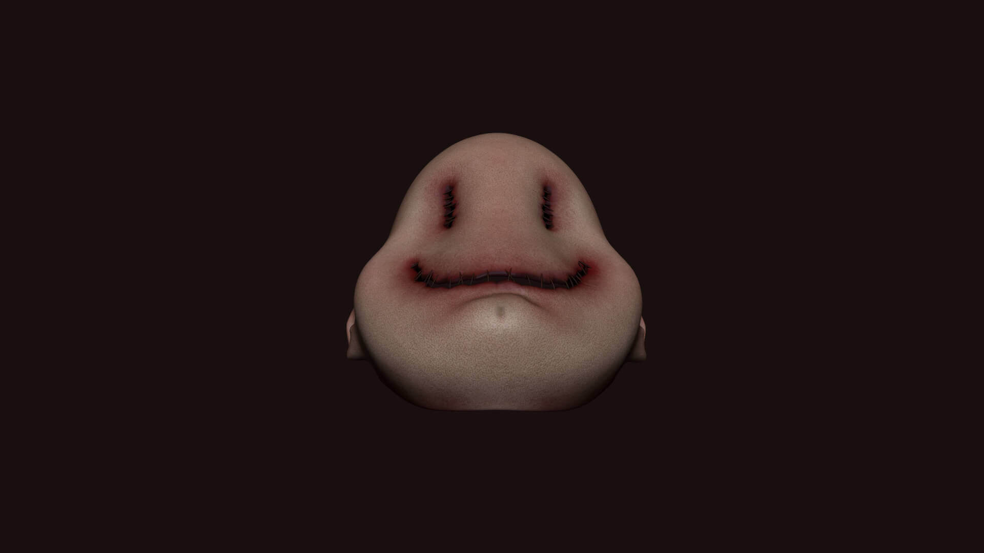 Smiley Mask - 3D Model by gsommer
