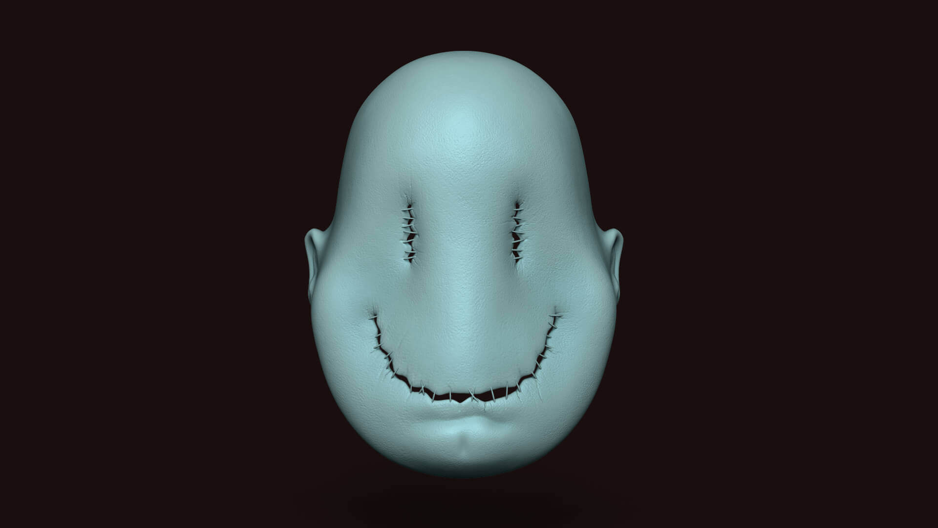 Smiley Mask - 3D Model by gsommer