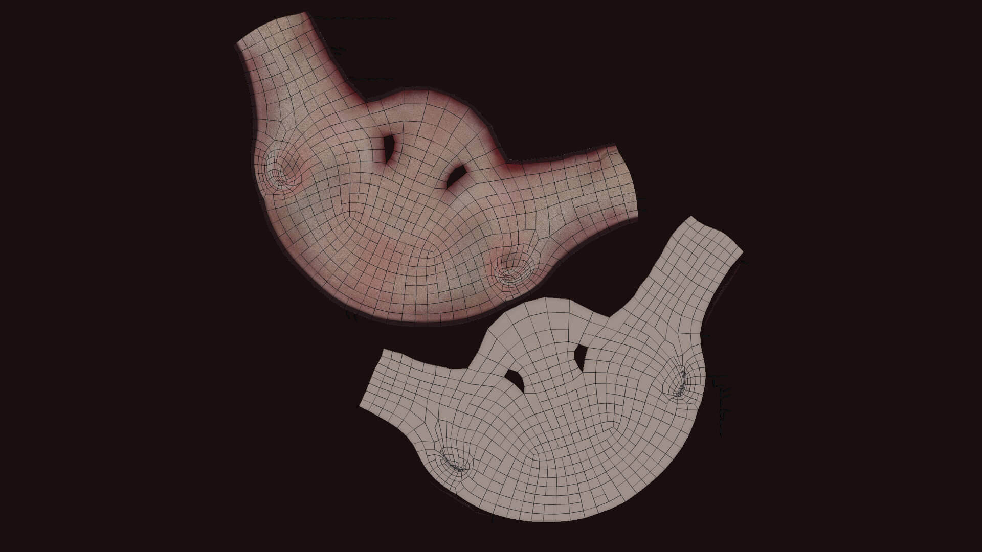 Smiley Mask - 3D Model by gsommer