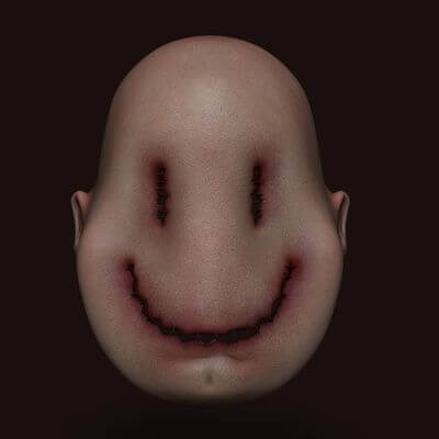 Smiley Mask - 3D Model by gsommer