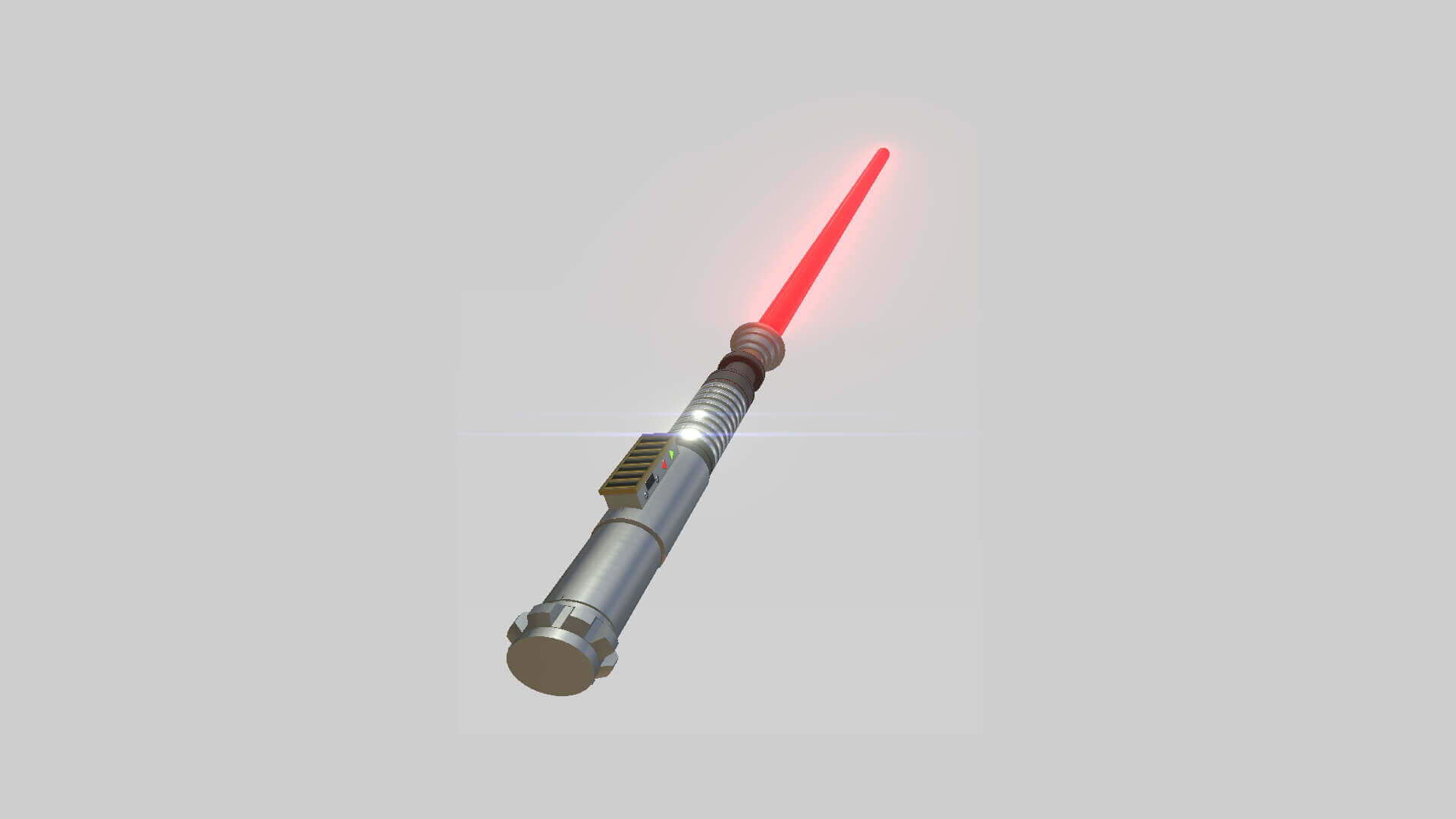 Star Wars Lightsaber Model A 01 - Red by gsommer