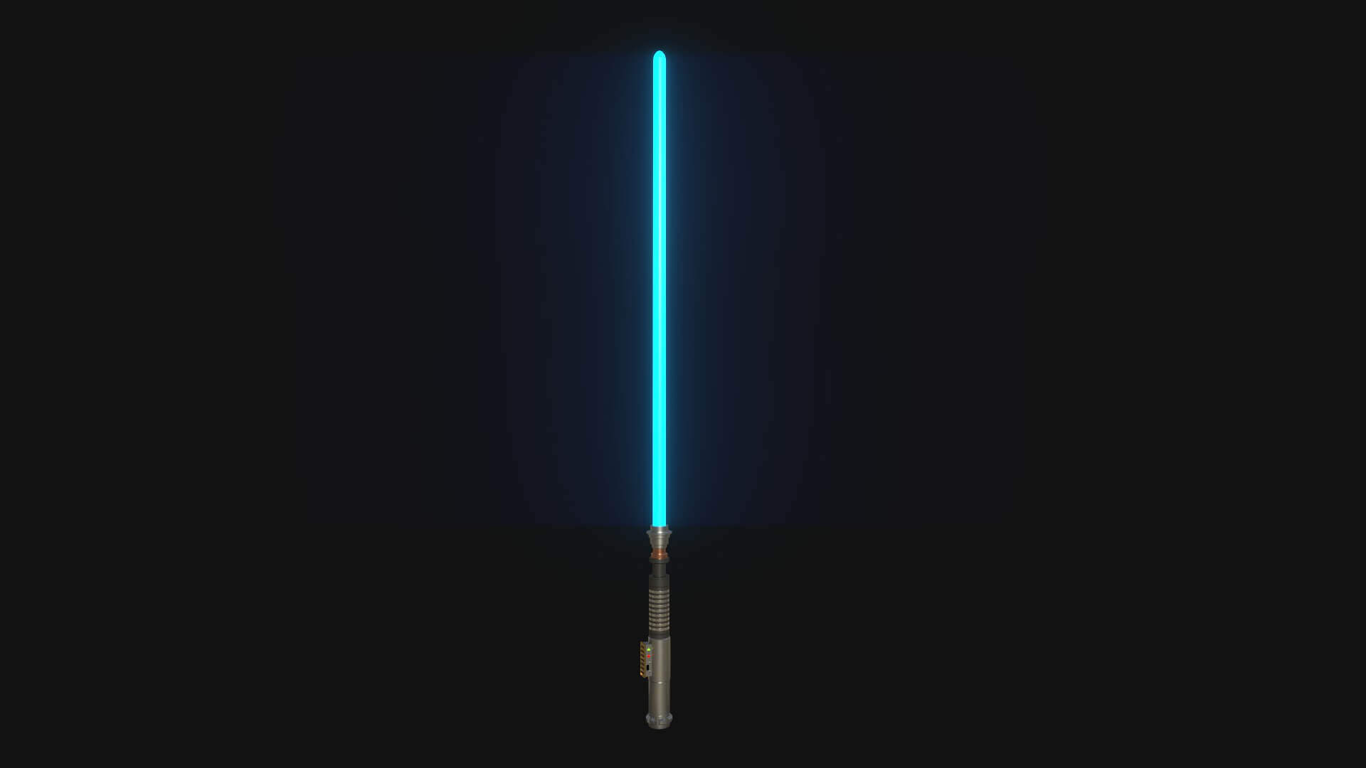 Star Wars Lightsaber Model A 02 - Blue by gsommer
