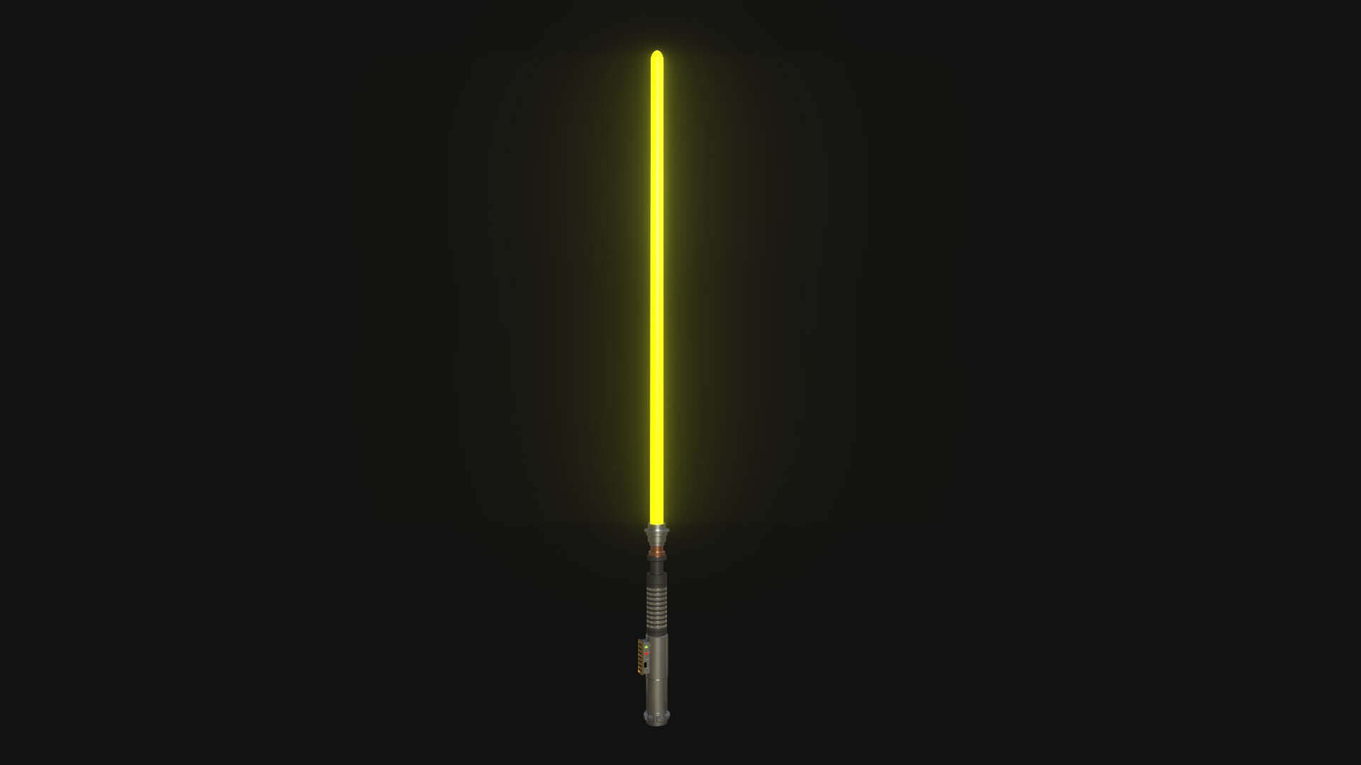 Star Wars Lightsaber Model A 05 - Yellow by gsommer