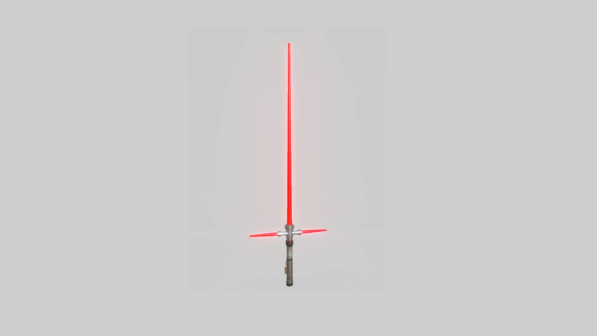 Star Wars Lightsaber Model B 01 - Red by gsommer