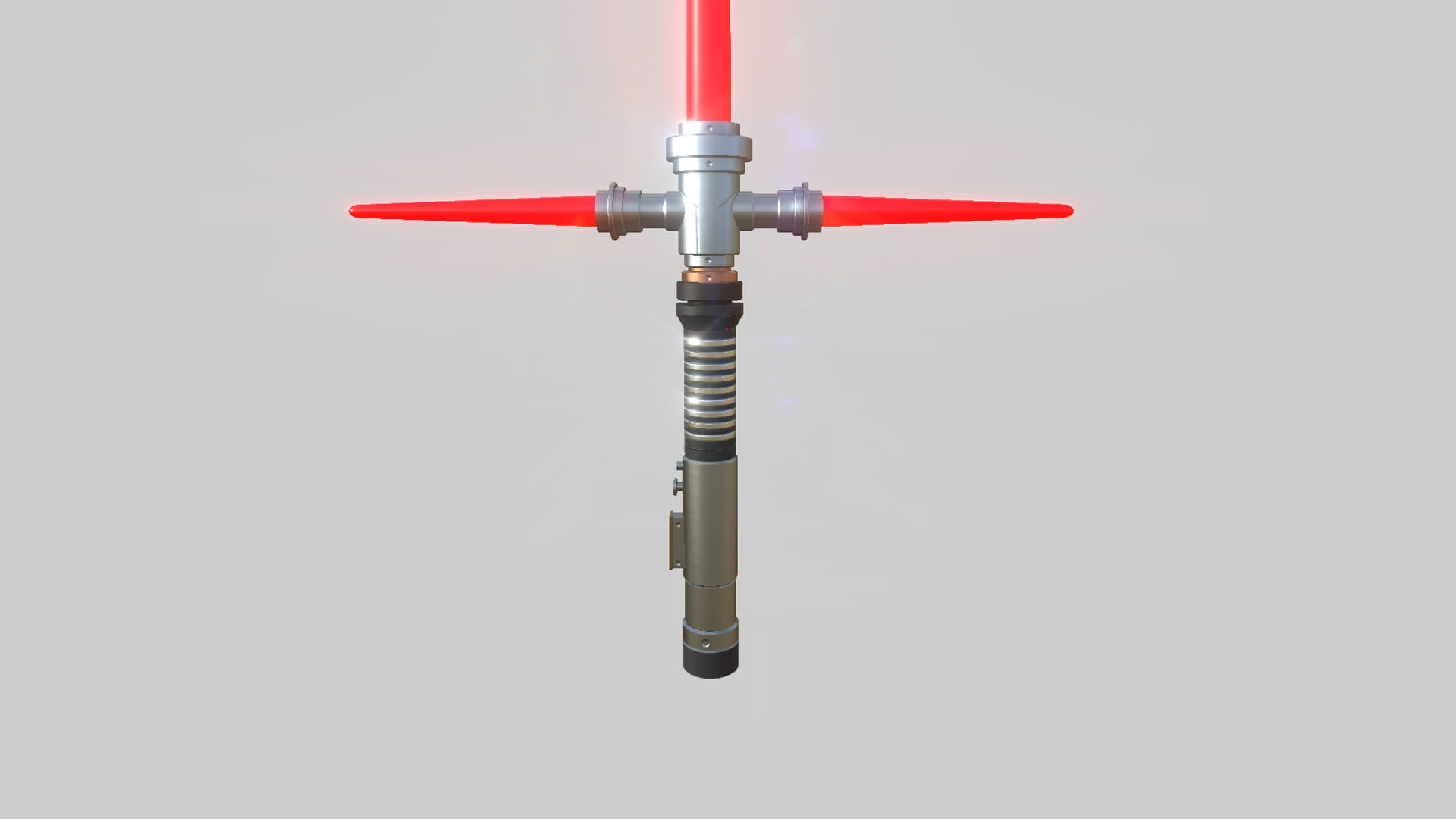 Star Wars Lightsaber Model B 01 - Red by gsommer