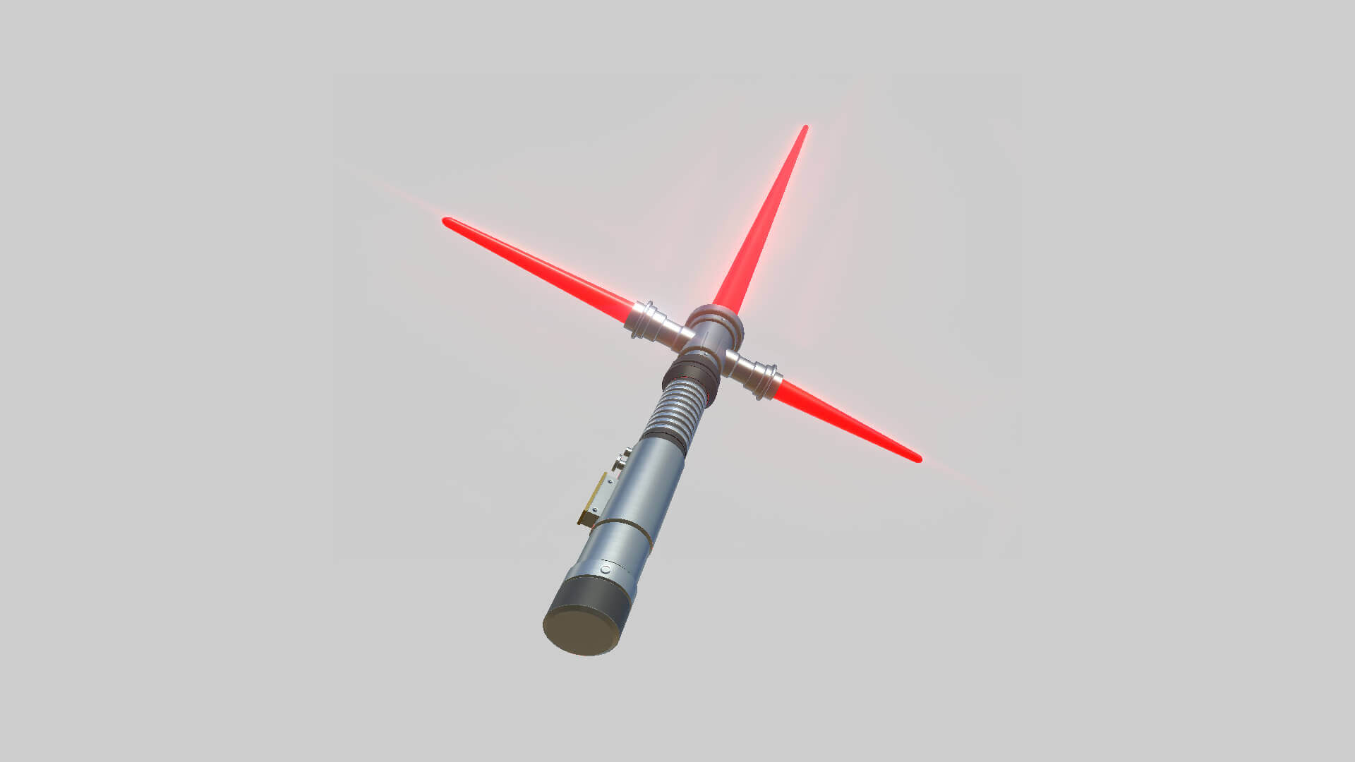 Star Wars Lightsaber Model B 01 - Red by gsommer