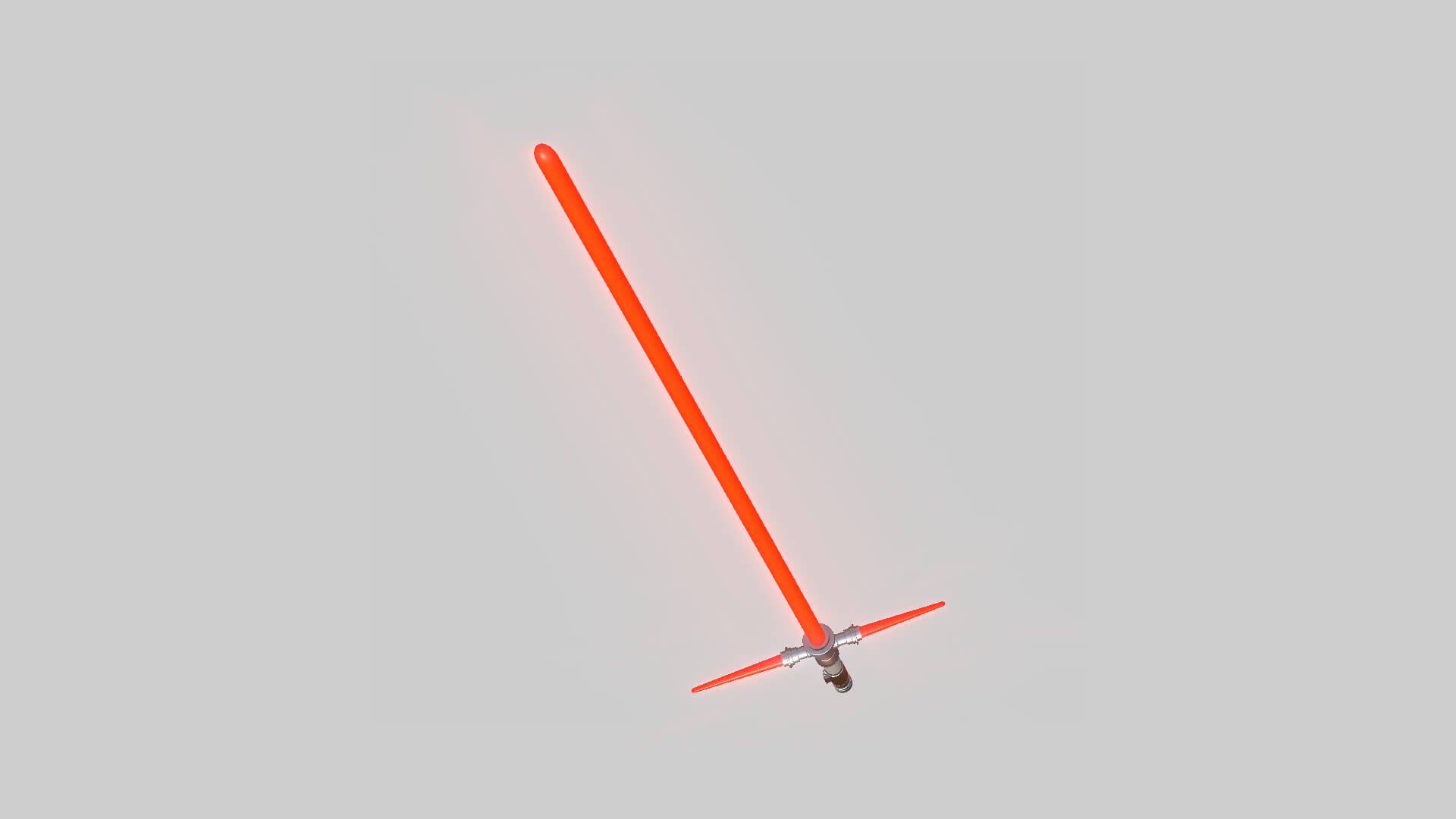 Star Wars Lightsaber Model B 01 - Red by gsommer
