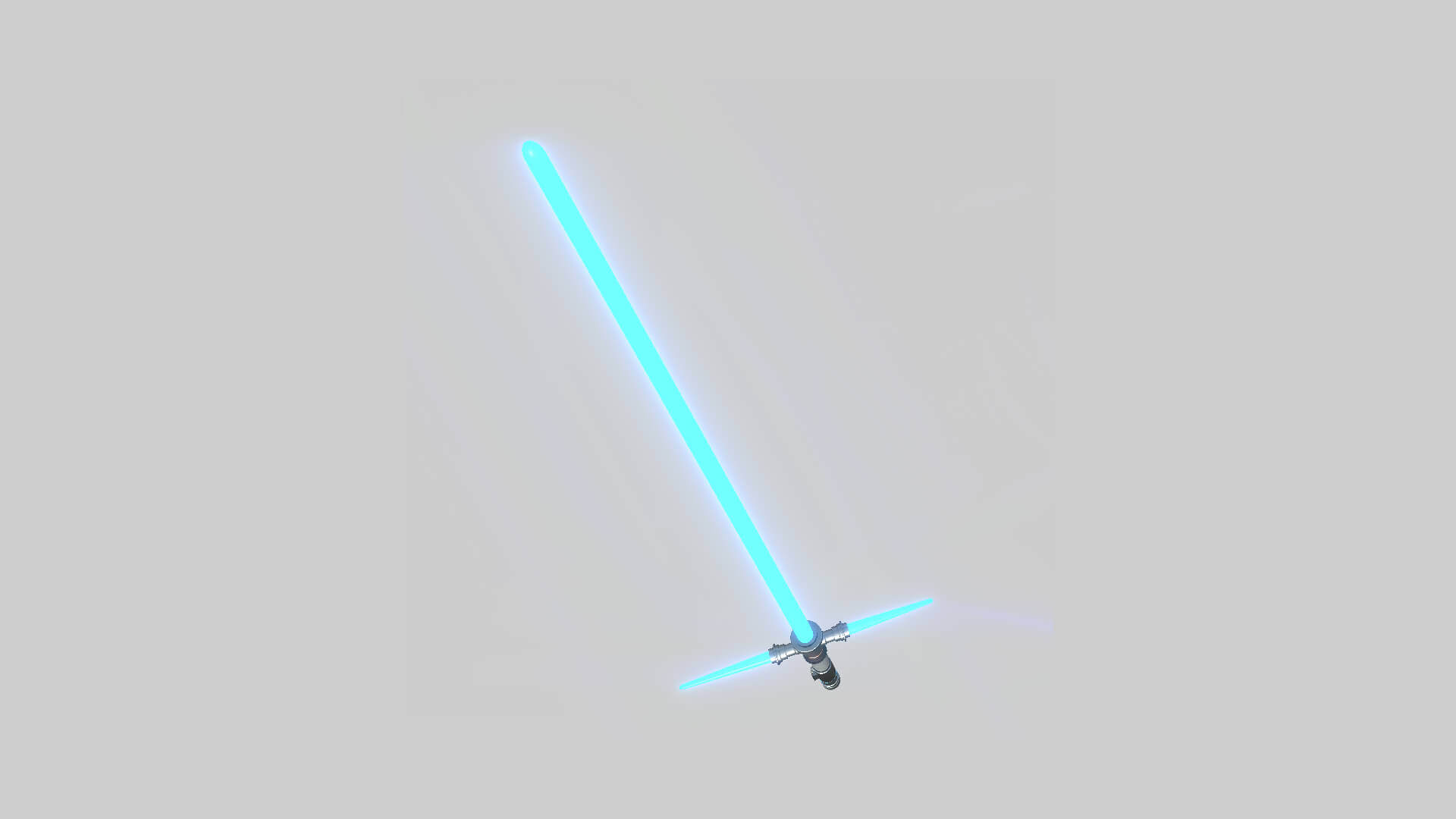 Star Wars Lightsaber Model B 02 - Blue by gsommer