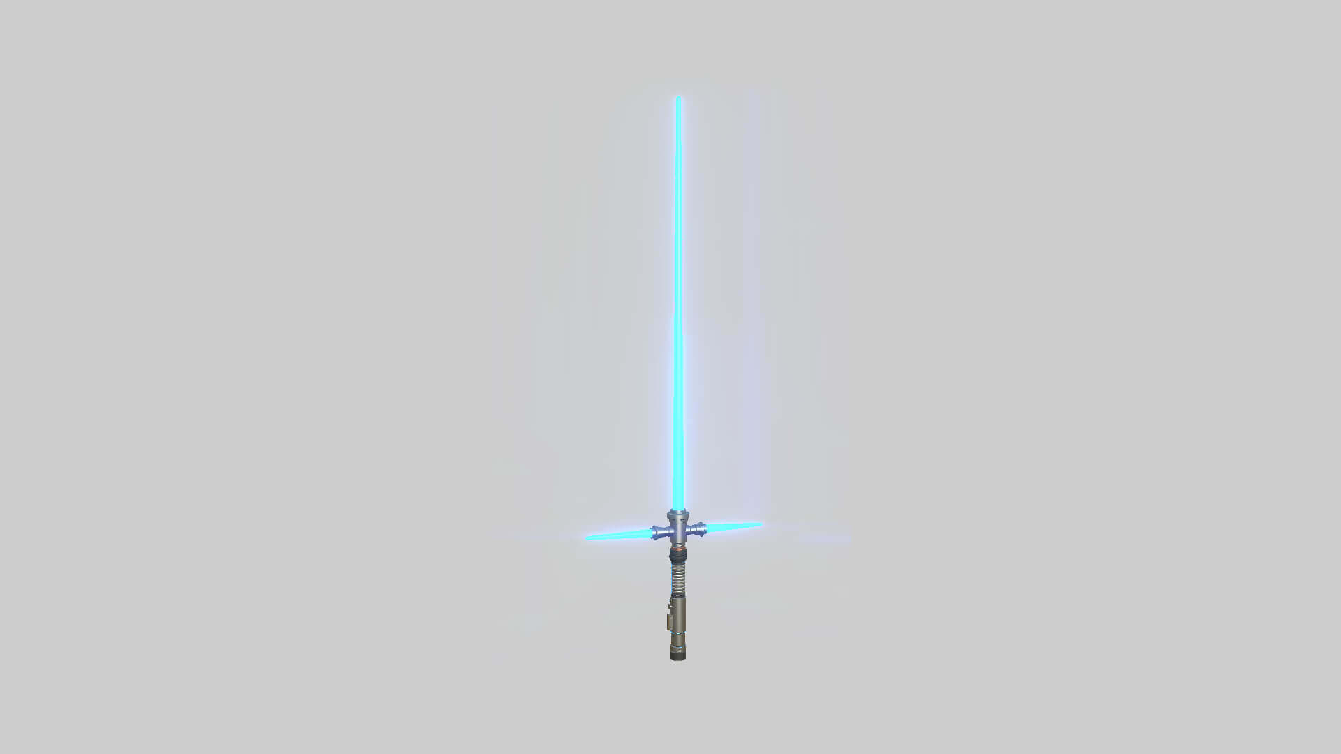 Star Wars Lightsaber Model B 02 - Blue by gsommer