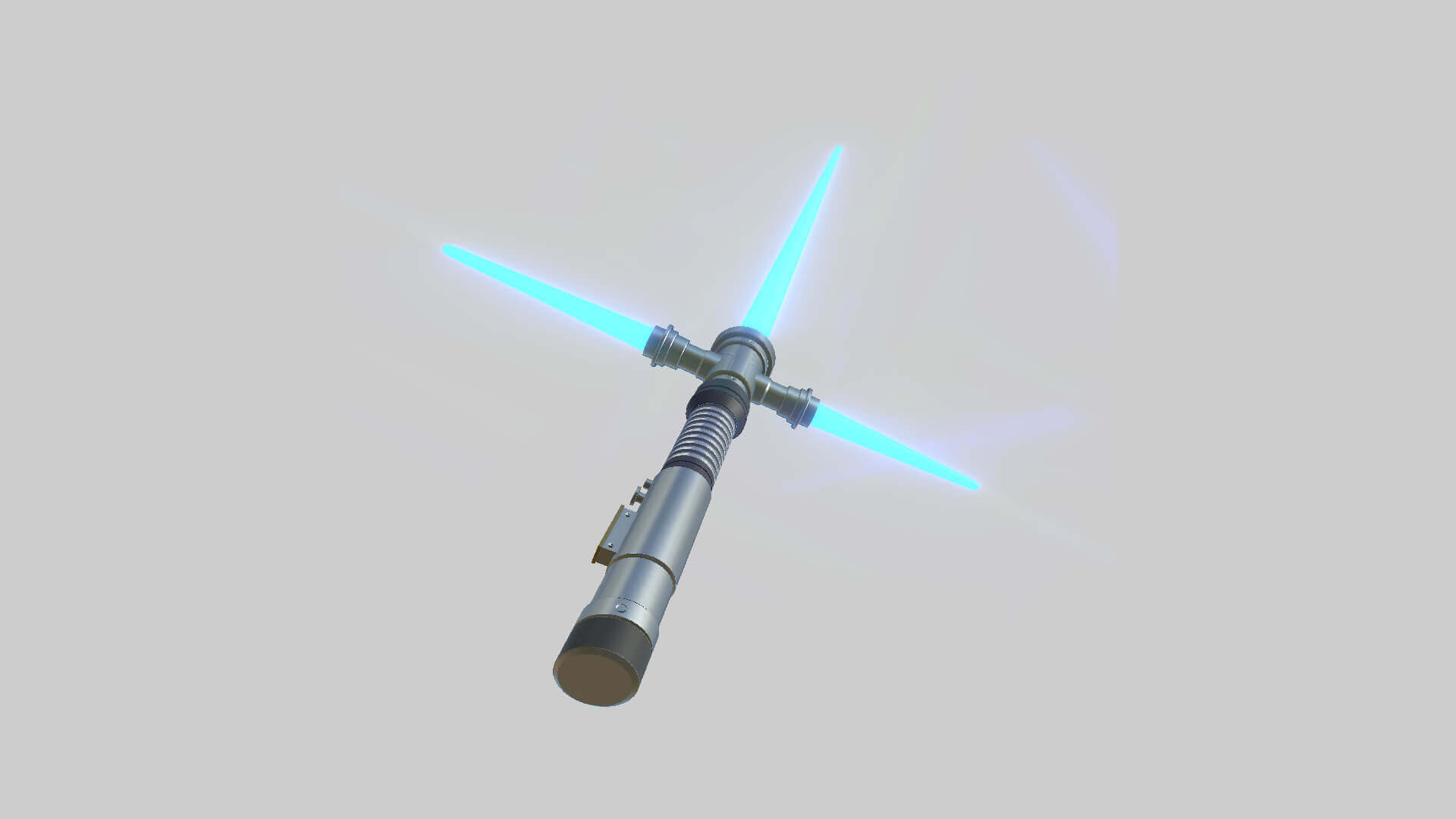 Star Wars Lightsaber Model B 02 - Blue by gsommer