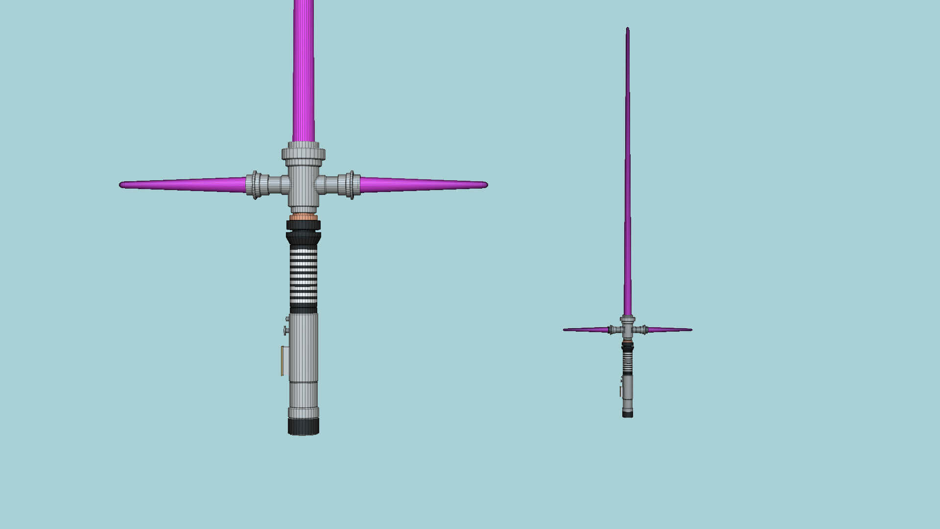 Star Wars Lightsaber Model B 03 - Pink by gsommer