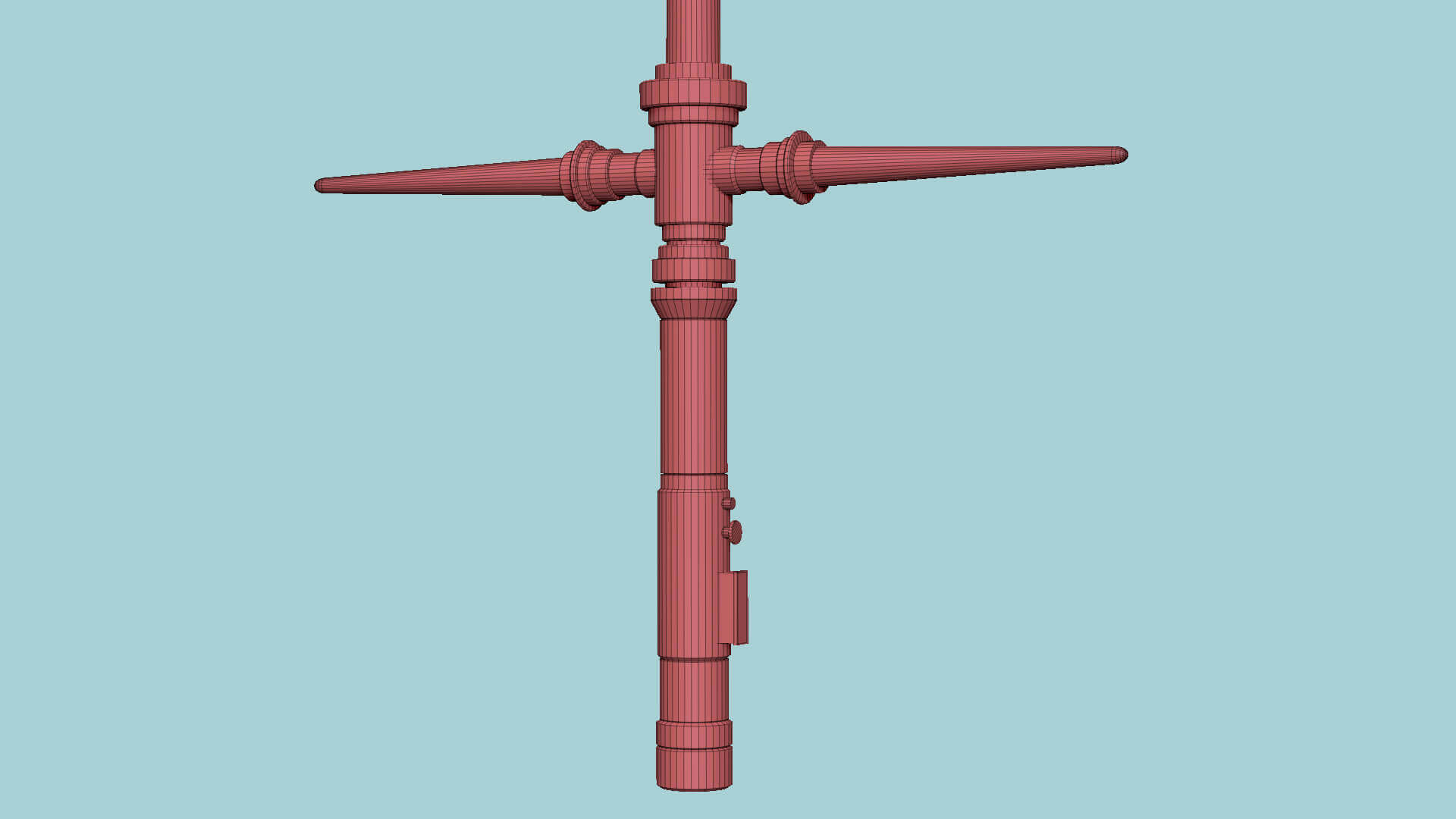 Star Wars Lightsaber Model B 03 - Pink by gsommer