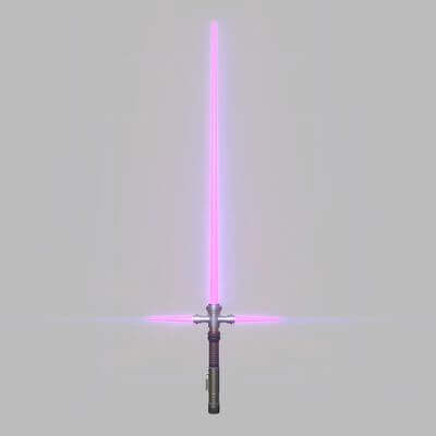 Star Wars Lightsaber Model B 03 - Pink by gsommer