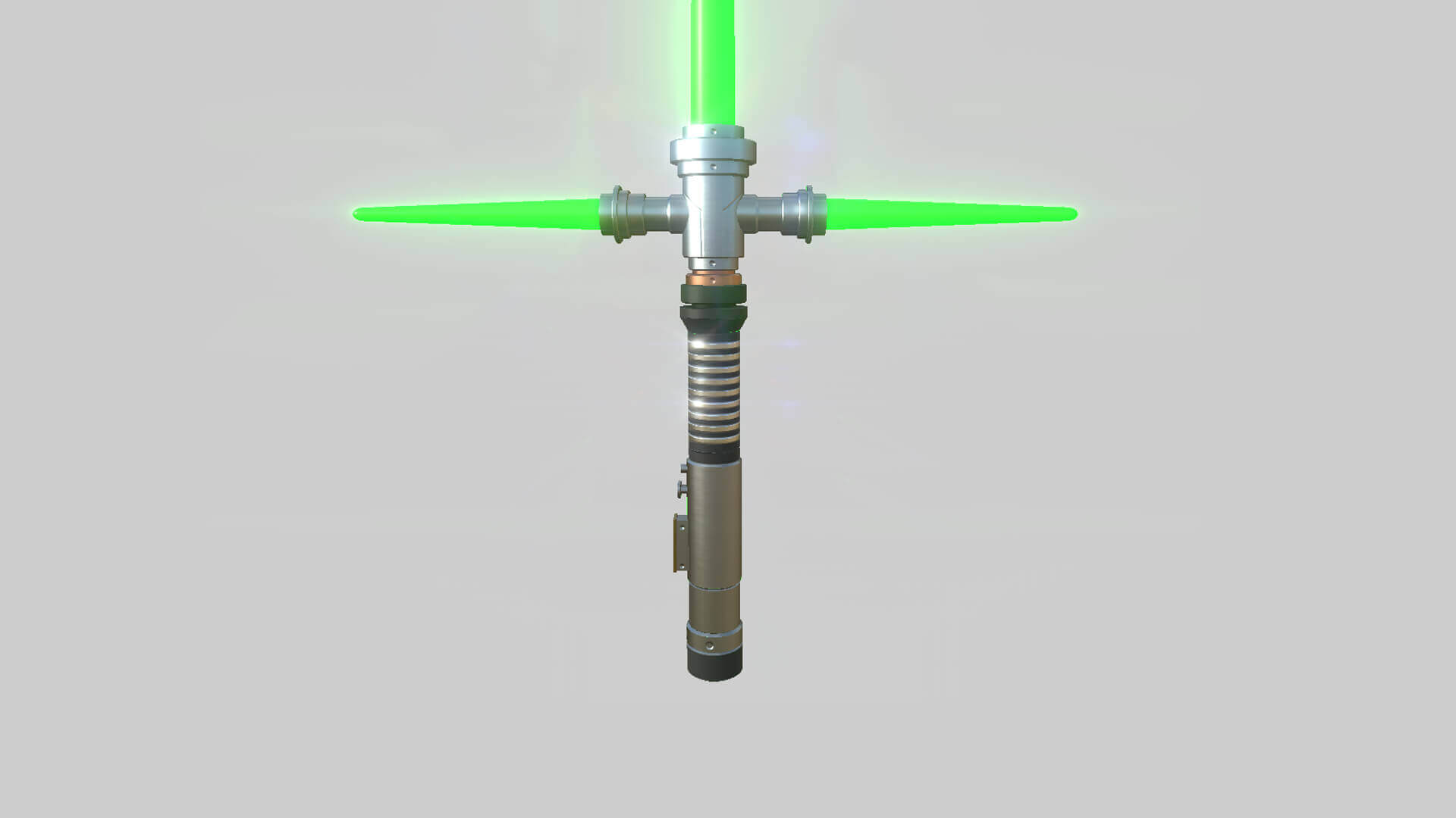 Star Wars Lightsaber Model B 04 - Green by gsommer