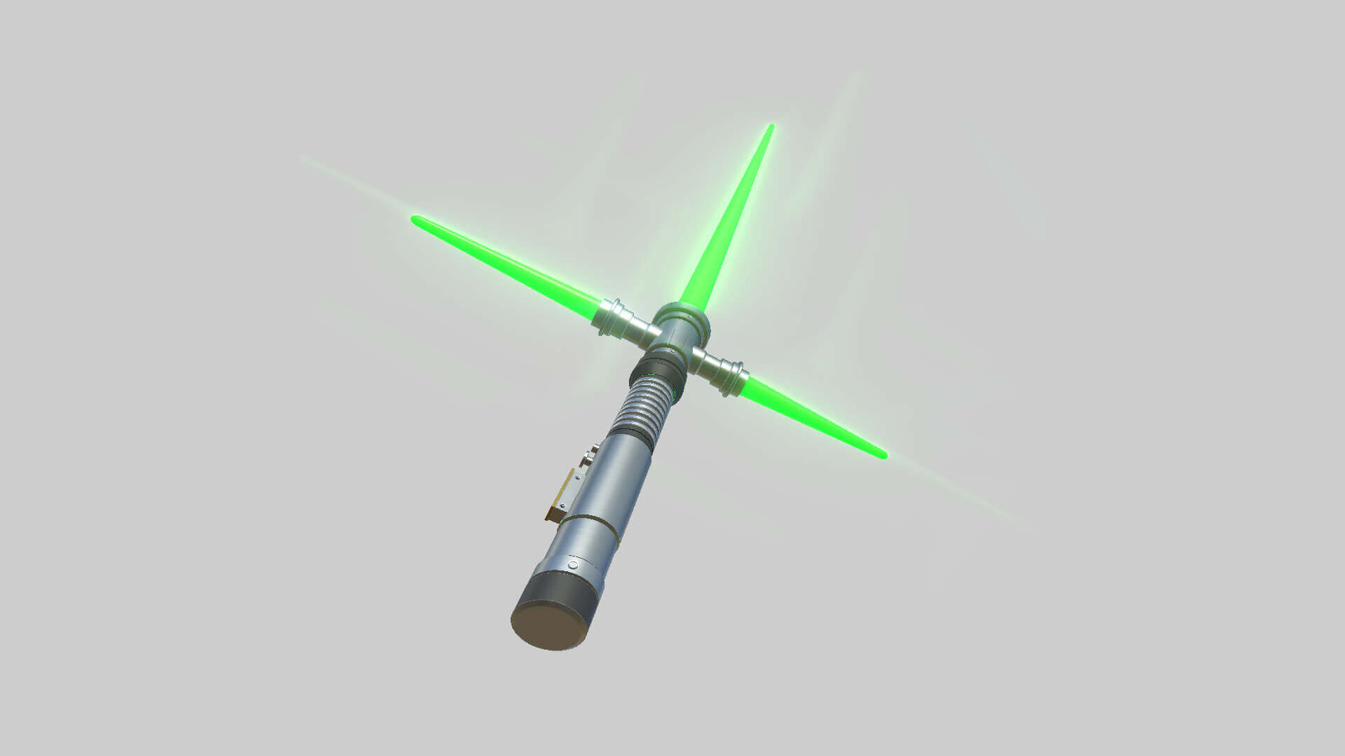 Star Wars Lightsaber Model B 04 - Green by gsommer