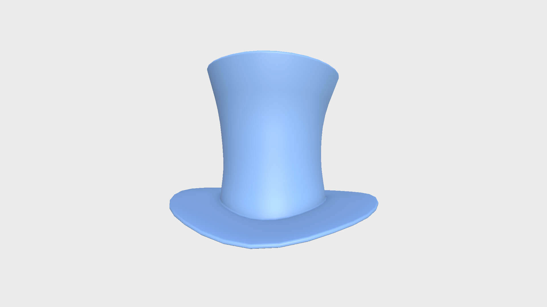 Uncle Sam Hat 06 - White V2 3D Model by gsommer