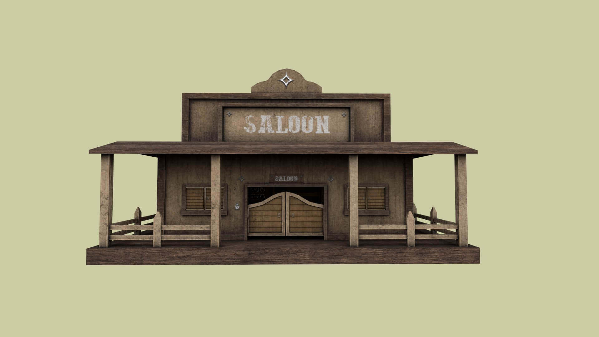 Western Saloon Building