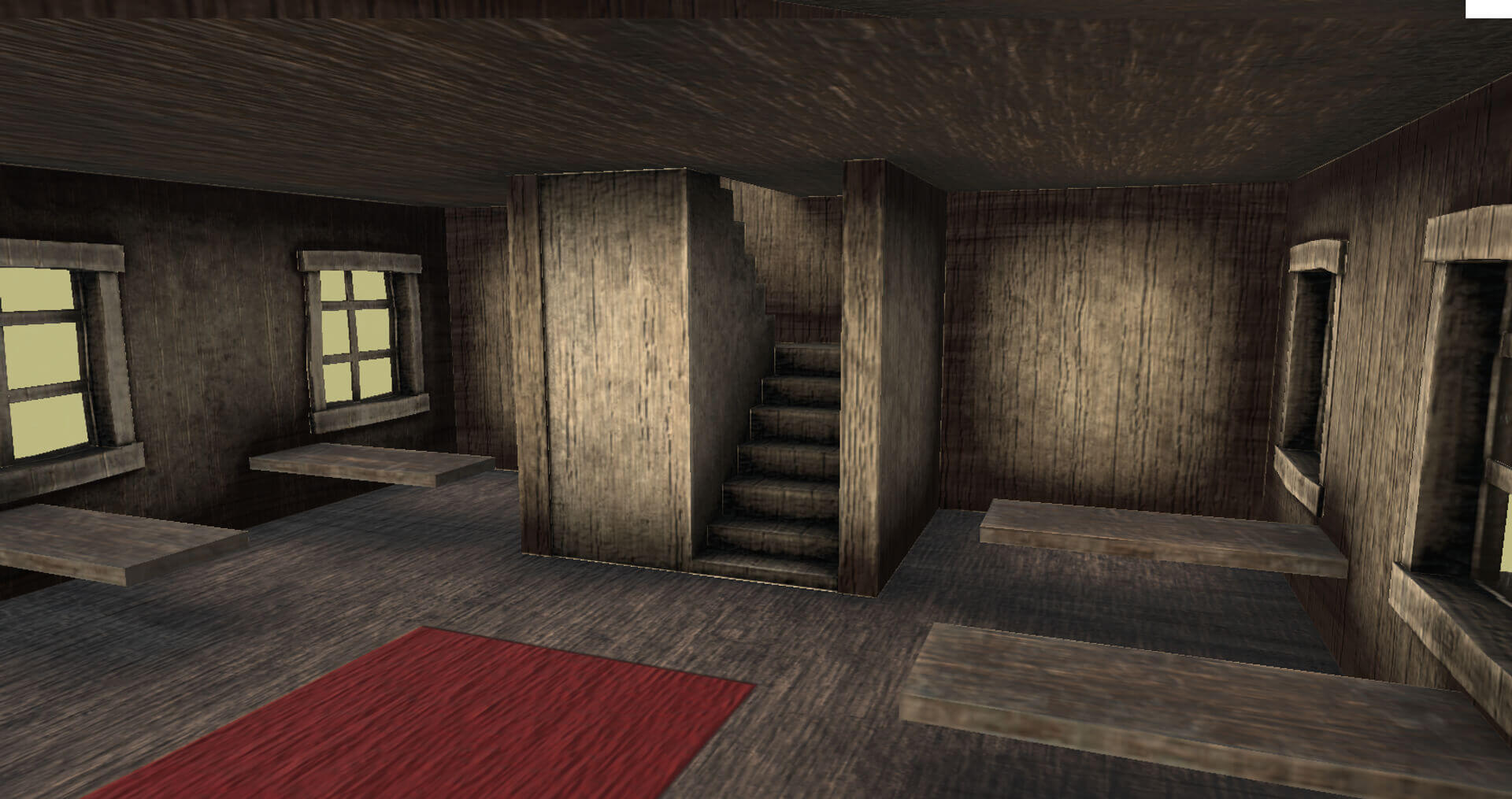 Western Building 05 - Hotel 3D Model by gsommer