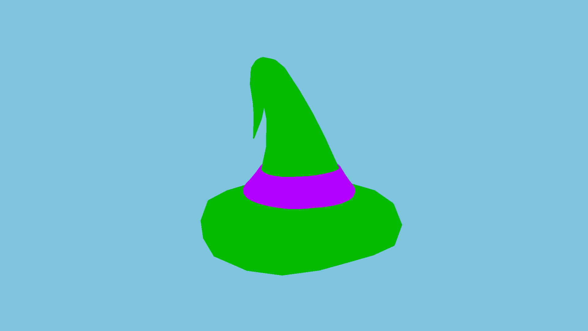 Witch Hat 04 - Rust Leather 3D Model by gsommer