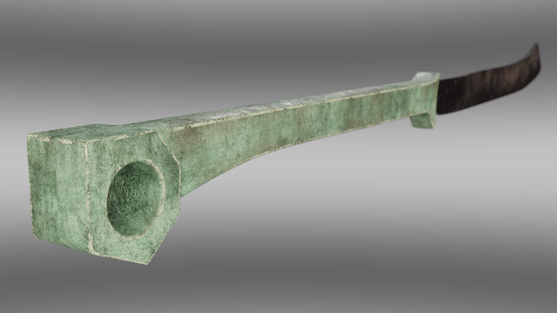 Old Blade - 3D Model by Guaidion