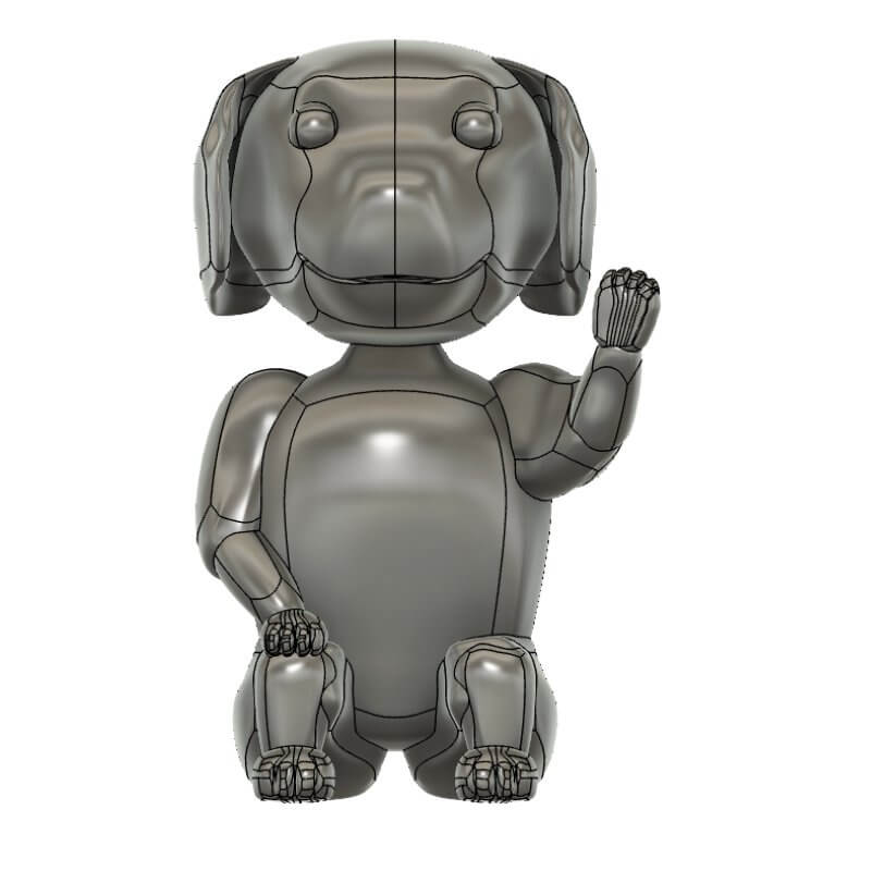 Bobbyk The Dog - 3D Model by GubbkoS