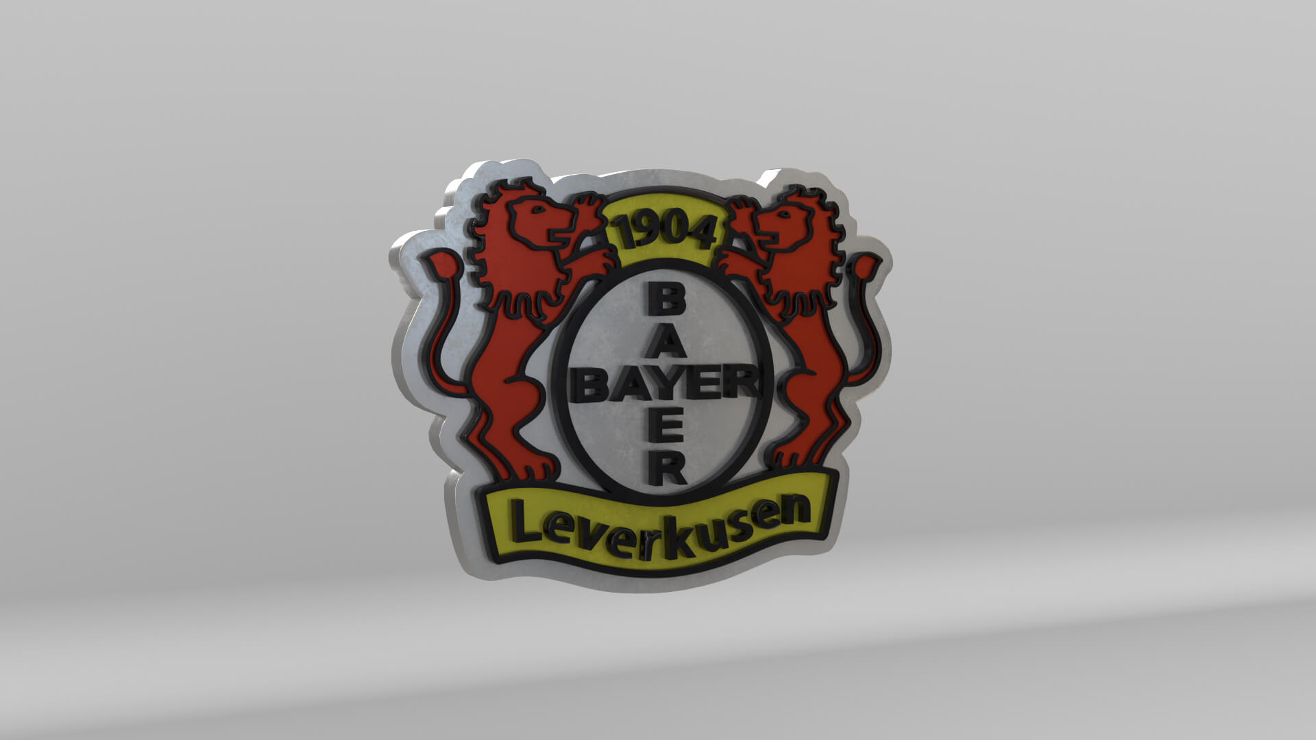 Bayer 04 Leverkusen Team Logo - 3D Model by guimart