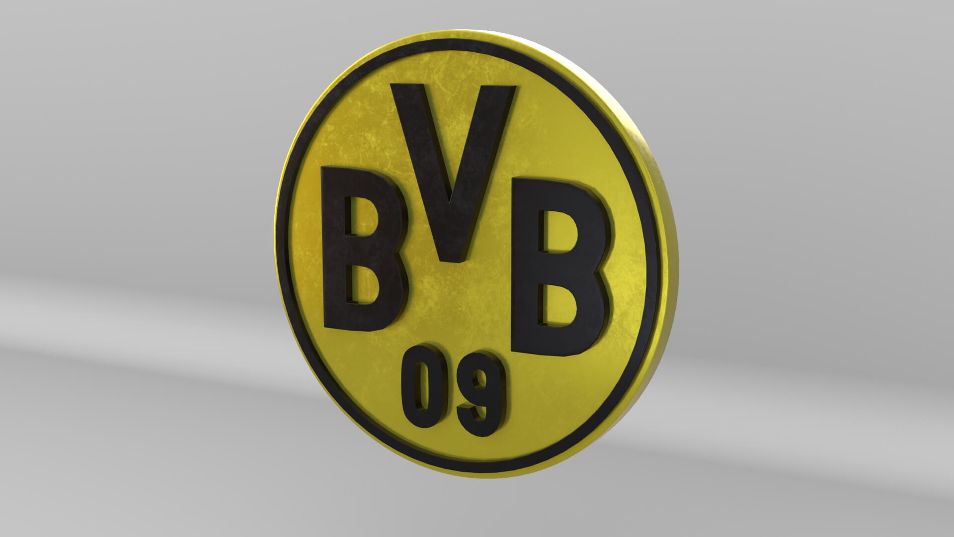 Borussia Dortmund Team Logo - 3D Model by guimart