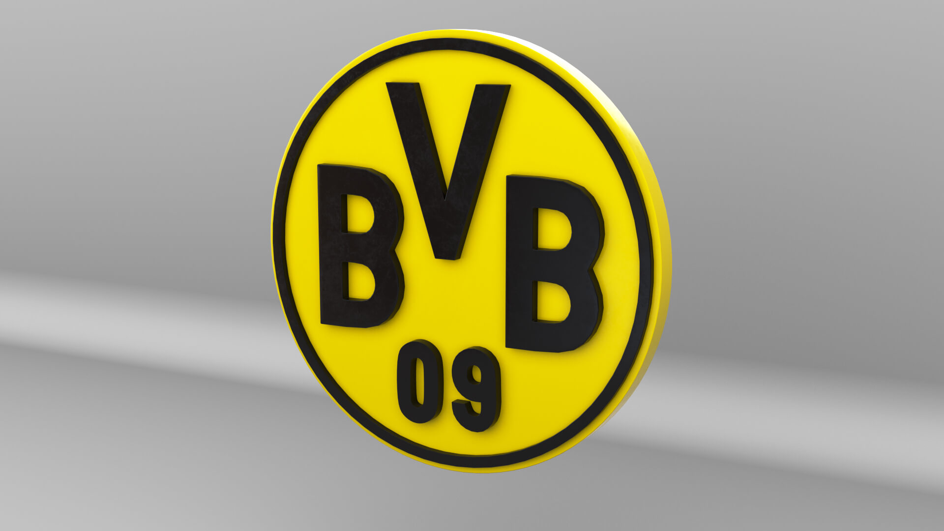 Borussia Dortmund Team Logo - 3D Model by guimart