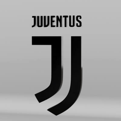 Juventus Football Club Team Logo - 3D Model by guimart