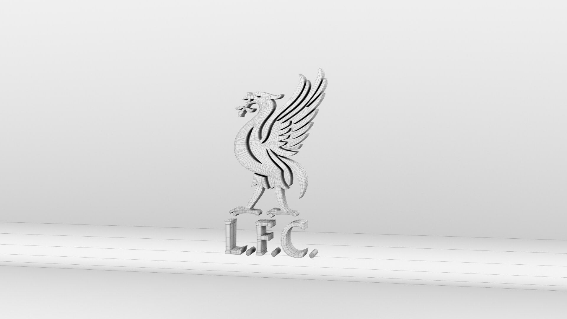 Liverpool Football Club Team Logo - 3D Model by guimart