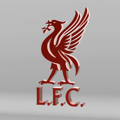 Liverpool Football Club Team Logo - 3D Model by guimart
