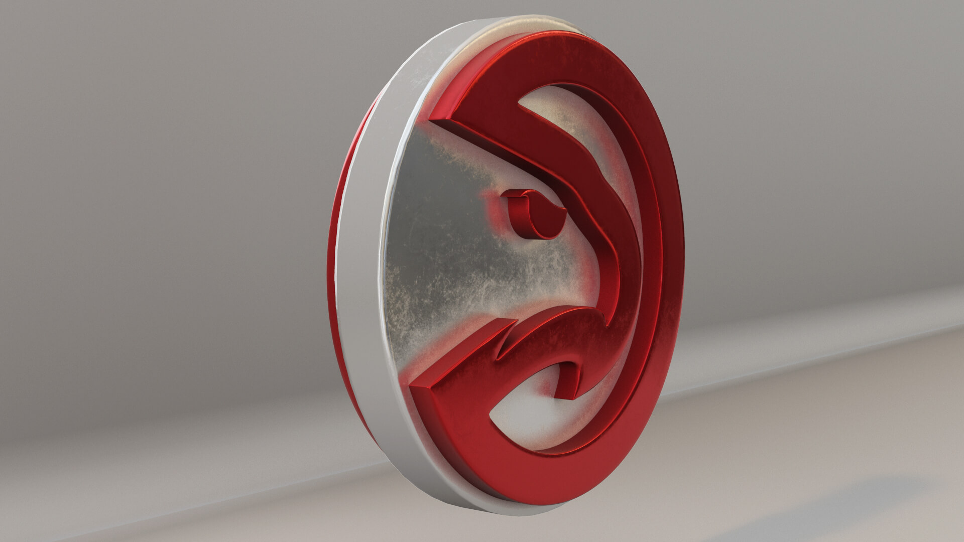 NBA Atlanta Hawks Logo - 3D Model by guimart