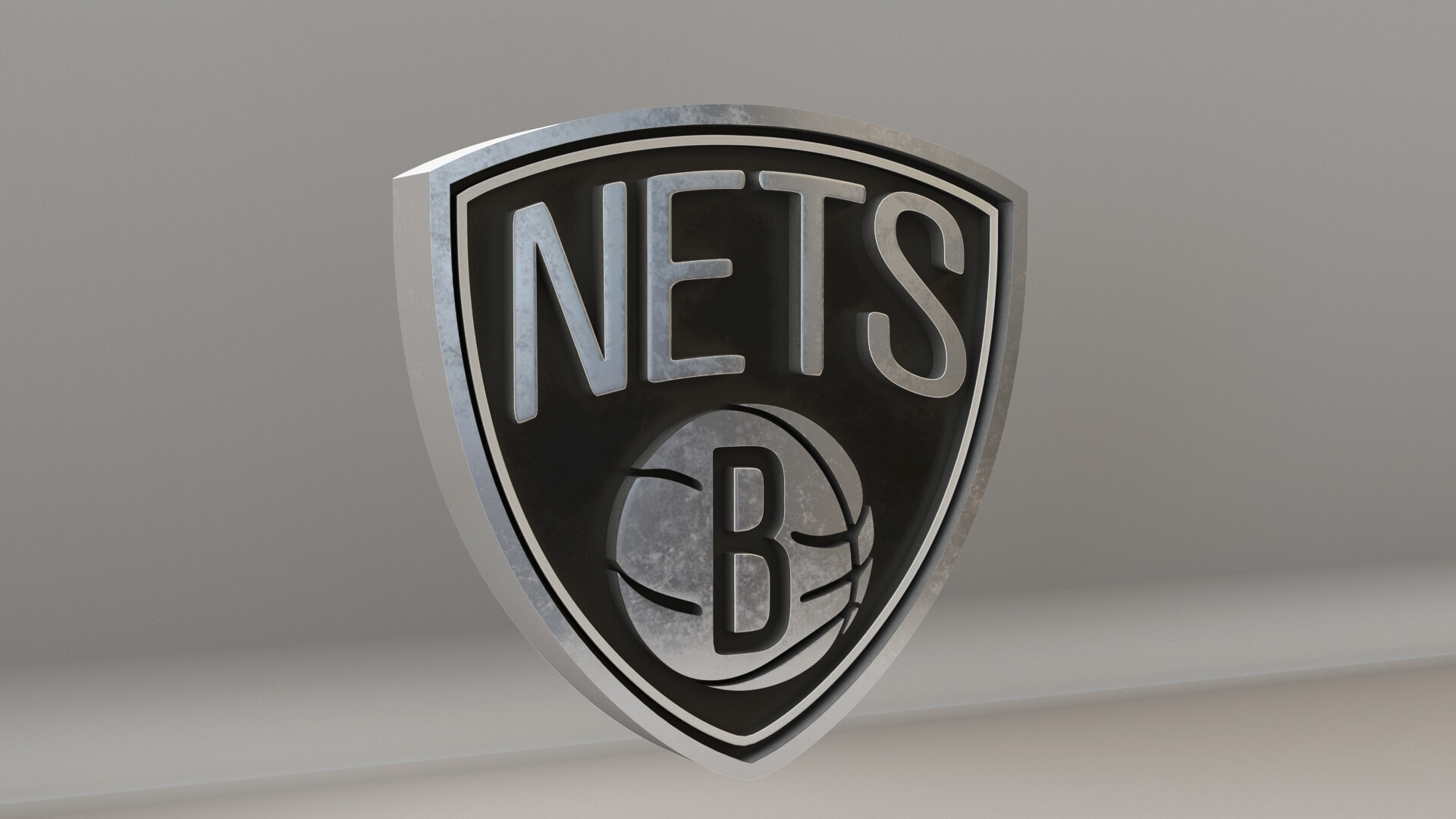 NBA Brooklyn Nets Logo - 3D Model by guimart