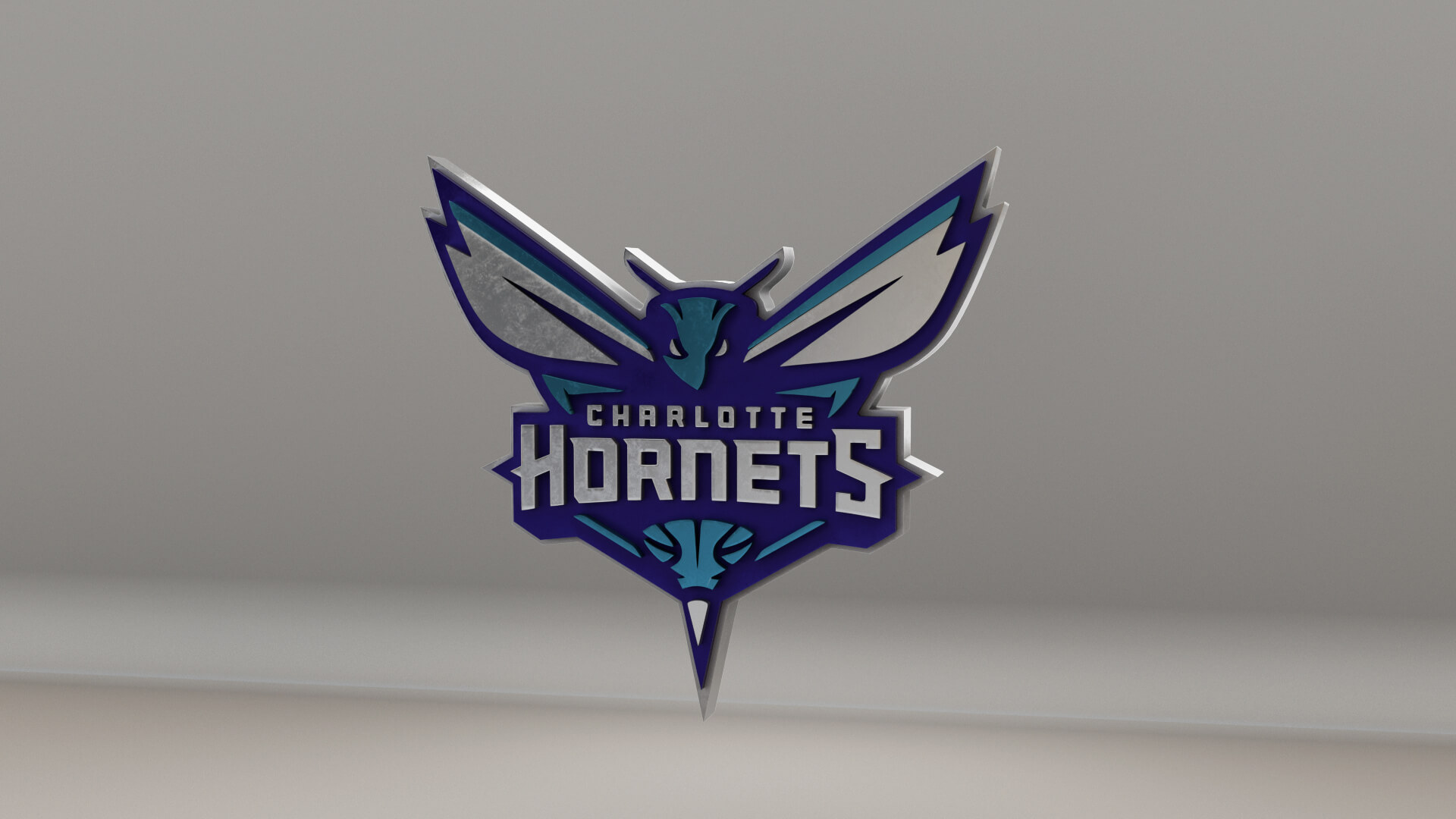 NBA Charlotte Hornets Logo - 3D Model by guimart