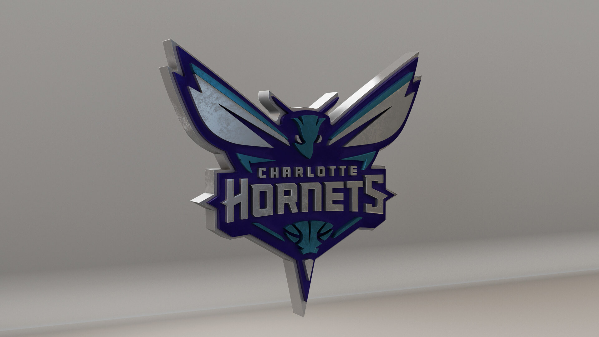 NBA Charlotte Hornets Logo - 3D Model by guimart